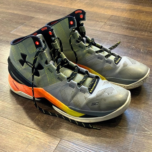 Under Armour | Shoes | Under Armour Curry 2 Retro High Tops | Poshmark